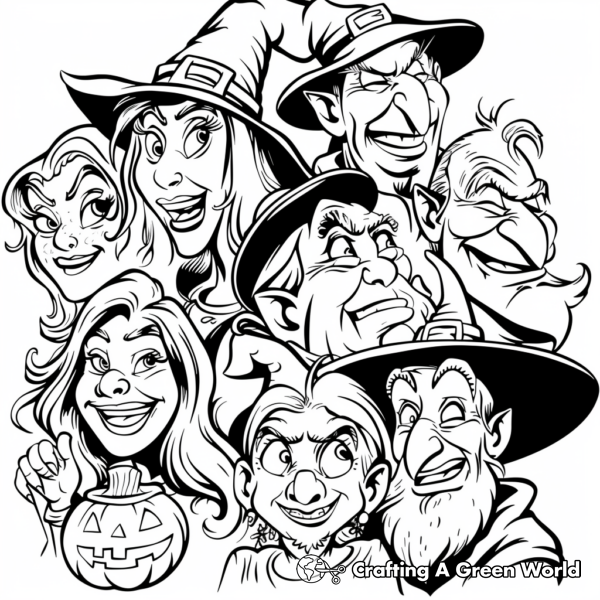 Disney Halloween Coloring Pages - Free & Printable!