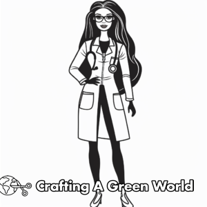 Black Barbie Coloring Pages - Free & Printable!