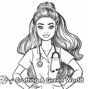 Black Barbie Coloring Pages - Free & Printable!