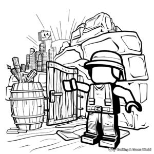 Figure Doors Roblox Coloring Pages - Free & Printable!
