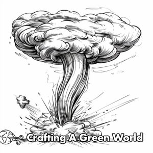 Tornado Coloring Pages - Free & Printable!
