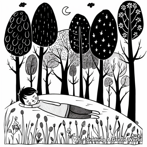 Dream Coloring Pages - Free & Printable!