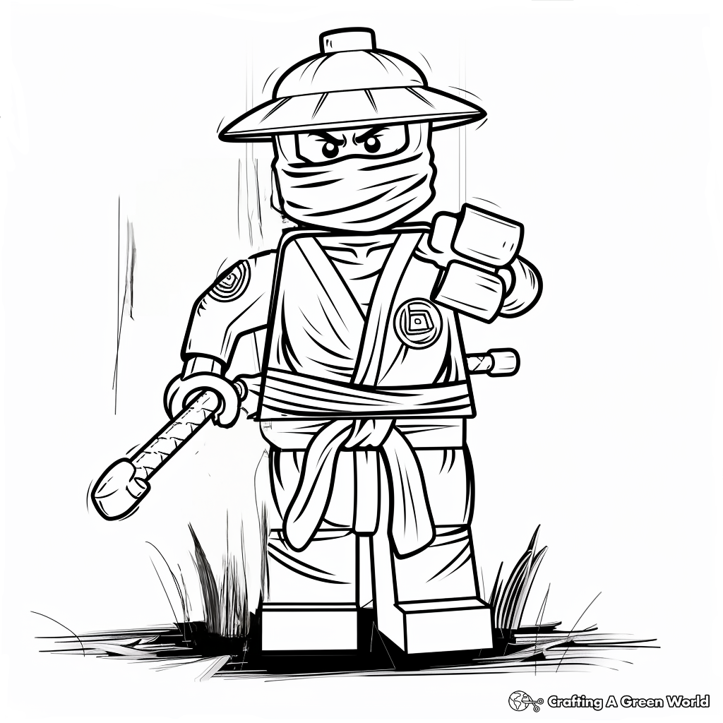 Ninjago Coloring Pages - Free & Printable!