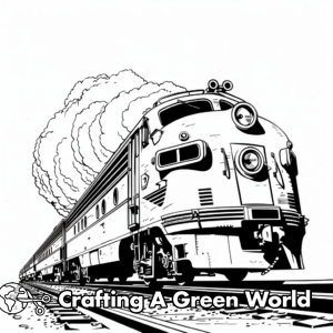 Amtrak Coloring Pages - Free & Printable!