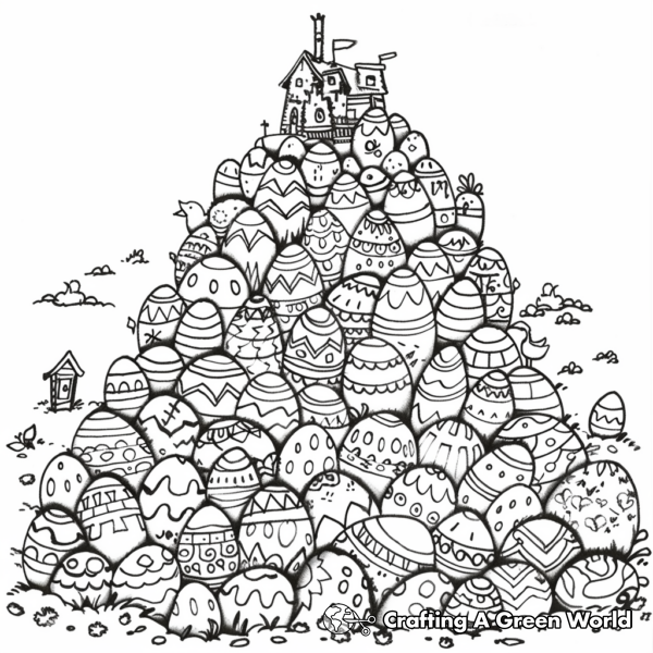 Easter Coloring Pages For Adults - Free & Printable!