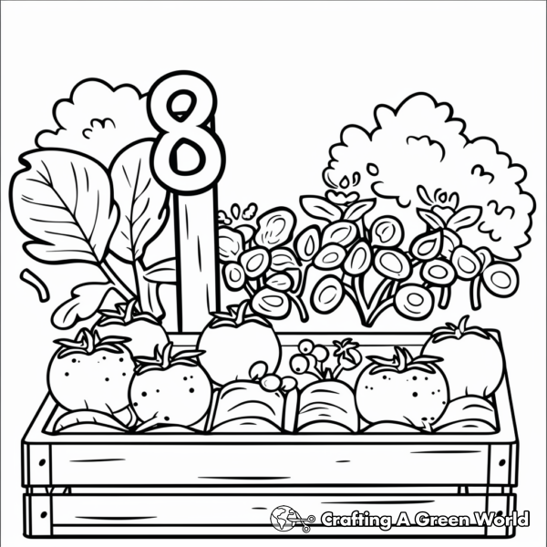 Number 8 Coloring Pages - Free & Printable!