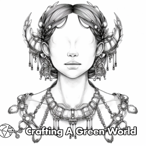 Jewelry Coloring Pages - Free & Printable!