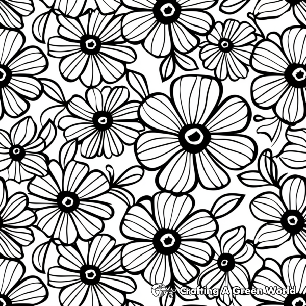 Adult Pattern Coloring Pages - Free & Printable!