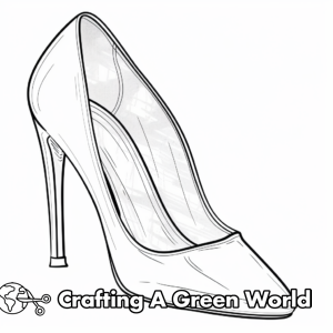 High Heel Coloring Pages - Free & Printable!