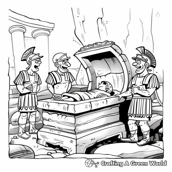 Empty Tomb Coloring Pages - Free & Printable!