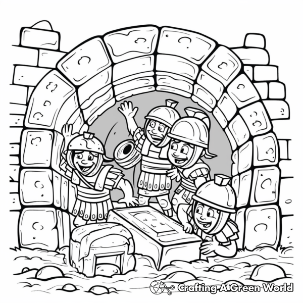 Empty Tomb Coloring Pages - Free & Printable!