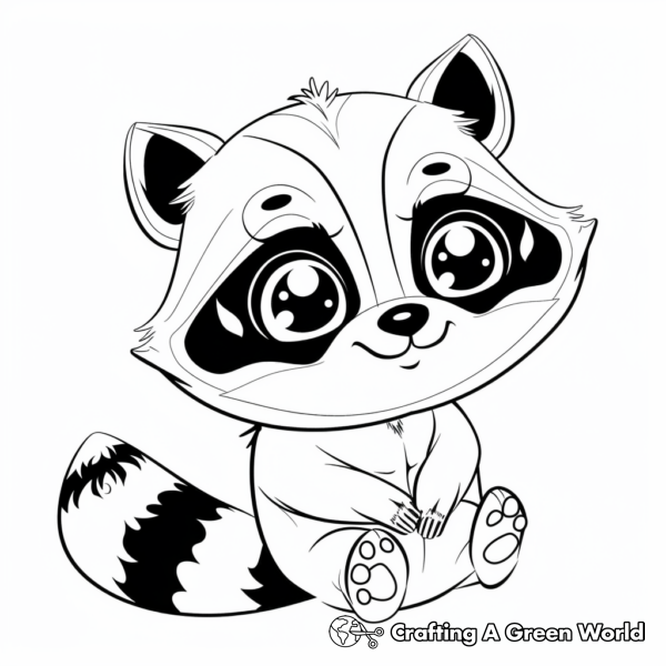 Raccoon Coloring Pages - Free & Printable!