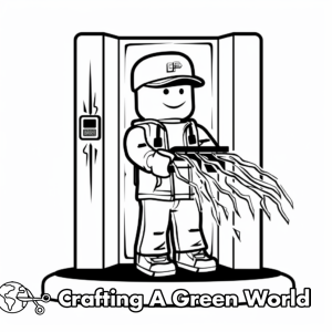 Figure Doors Roblox Coloring Pages - Free & Printable!