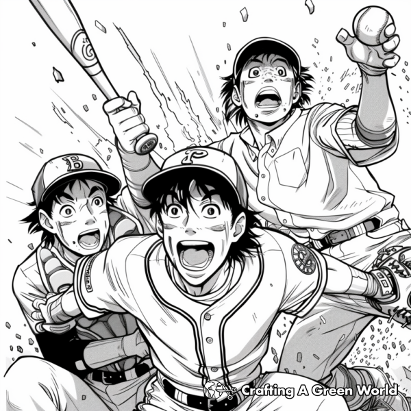 Realistic Baseball Coloring Pages - Free & Printable!