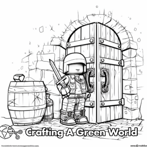 Figure Doors Roblox Coloring Pages - Free & Printable!