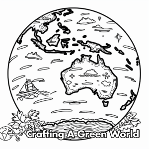 Continents Coloring Pages - Free & Printable!