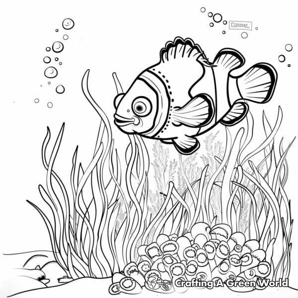 Sea Anemone Coloring Pages - Free & Printable!