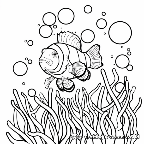 Sea Anemone Coloring Pages - Free & Printable!