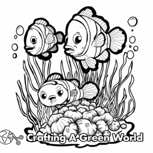 Sea Anemone Coloring Pages - Free & Printable!