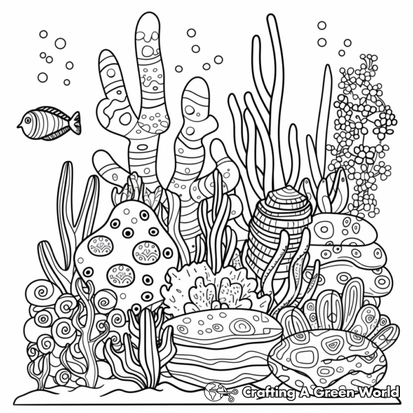 Coral Reef Coloring Pages - Free & Printable!