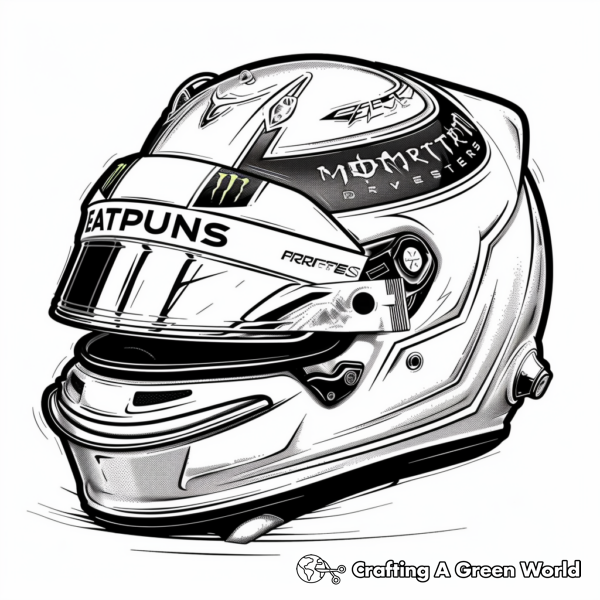 F1 Coloring Pages - Free & Printable!
