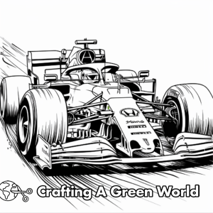F1 Coloring Pages - Free & Printable!