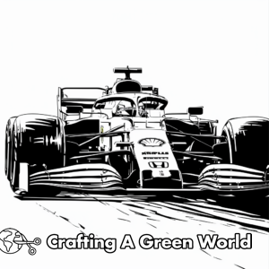 F1 Coloring Pages - Free & Printable!