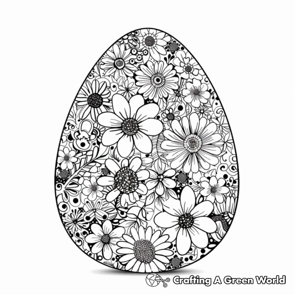 Easter Coloring Pages For Adults - Free & Printable!