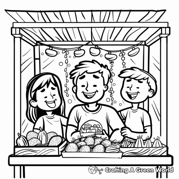 Sukkot Coloring Pages - Free & Printable!