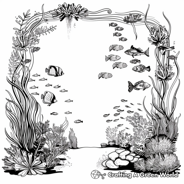 Coral Reef Coloring Pages - Free & Printable!