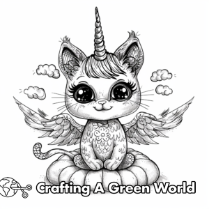 Unicat Coloring Pages - Free & Printable!