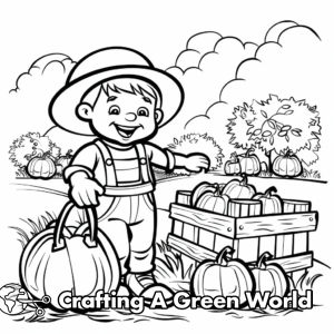 Harvest Coloring Pages - Free & Printable!