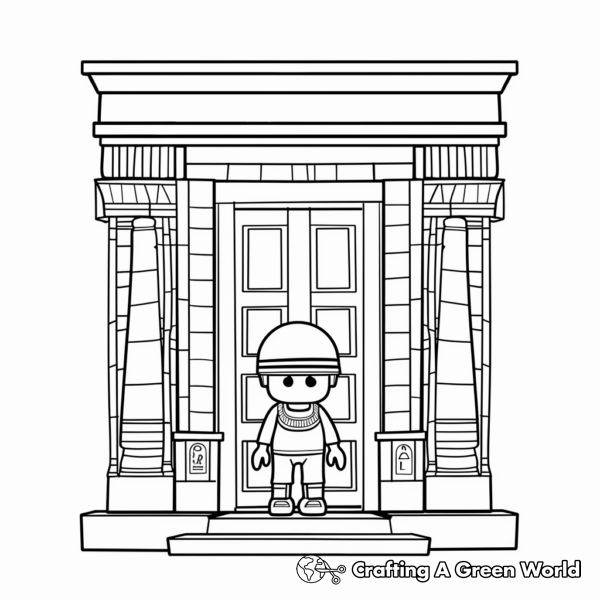 Figure Doors Roblox Coloring Pages - Free & Printable!