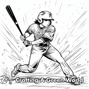 Realistic Baseball Coloring Pages - Free & Printable!