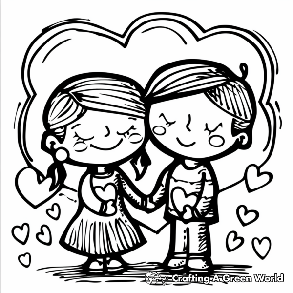 St Valentine Coloring Pages - Free & Printable!