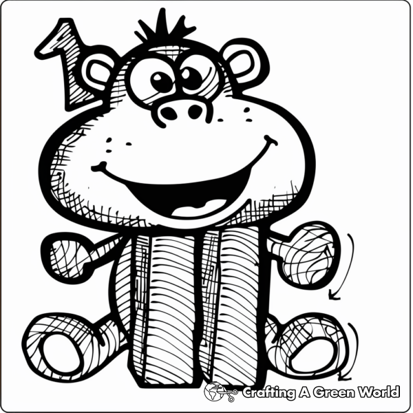 Number 1 Coloring Pages - Free & Printable!