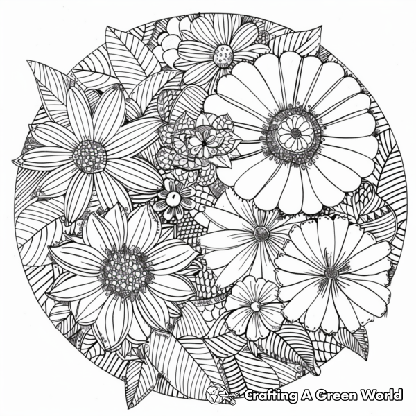 Geometric Mandala Coloring Pages - Free & Printable!