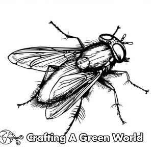 Fly Coloring Pages - Free & Printable!
