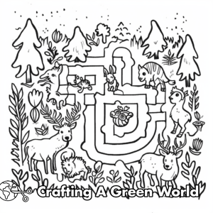 Maze Coloring Pages - Free & Printable!