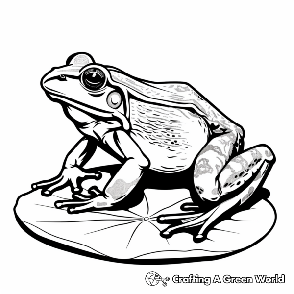 Frog Coloring Pages - Free & Printable!