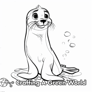 Sea Lion Coloring Pages - Free & Printable!