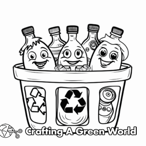 Recycling Coloring Pages - Free & Printable!
