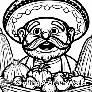 Fiesta Coloring Pages - Free & Printable!
