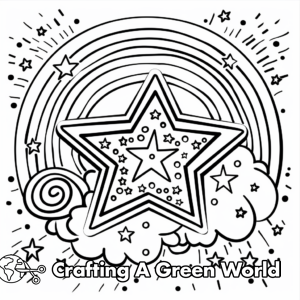Star Coloring Pages - Free & Printable!