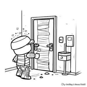 Figure Doors Roblox Coloring Pages - Free & Printable!