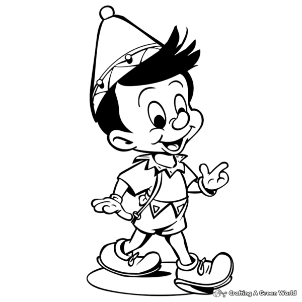 Pinocchio Coloring Pages - Free & Printable!