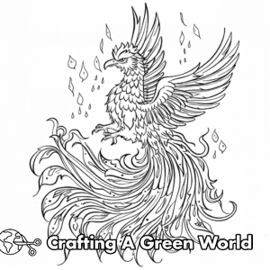 Phoenix Coloring Pages - Free & Printable!
