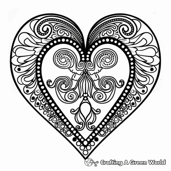Paisley Coloring Pages for Adults - Free & Printable!