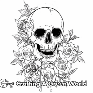 Skull For Adults Coloring Pages - Free & Printable!