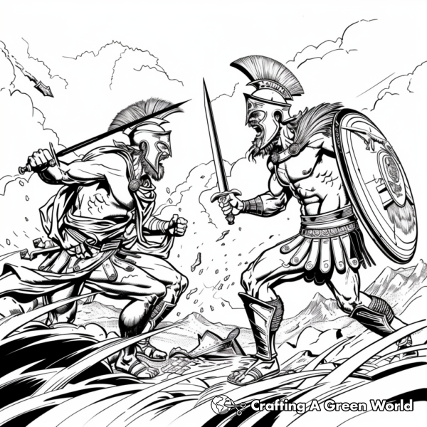 Greek Mythology Creatures Coloring Pages - Free & Printable!